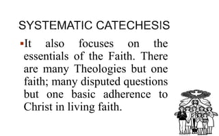 Foundation of Catechesis | PPTX
