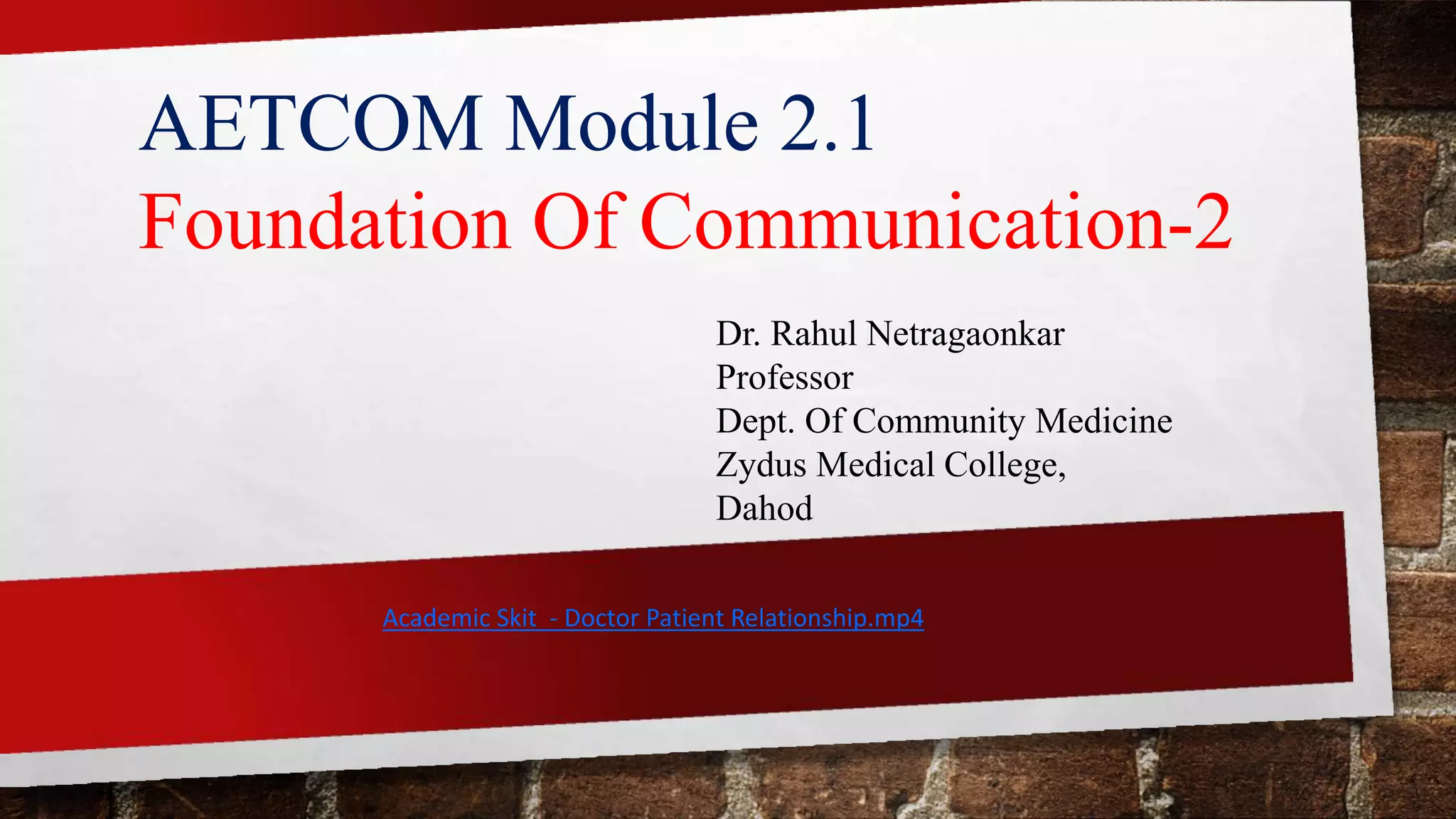 Foundation Of Communication.pptx