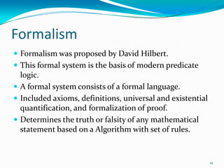 Foundation of computing history final | PPT