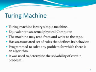 Foundation of computing history final | PPT