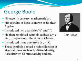 Foundation of computing history final | PPT