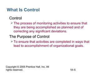 Foundation of control | PPT