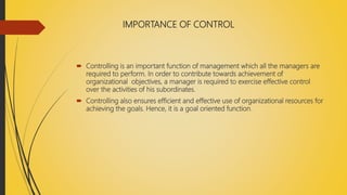 Foundation of control | PPT