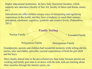 Foundation of Cultural Values & Education | PPT