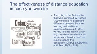 Foundation of distance education | PPTX