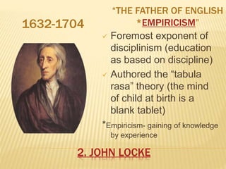 MEN in Modern Education_16th to 17th centuries | PPTX