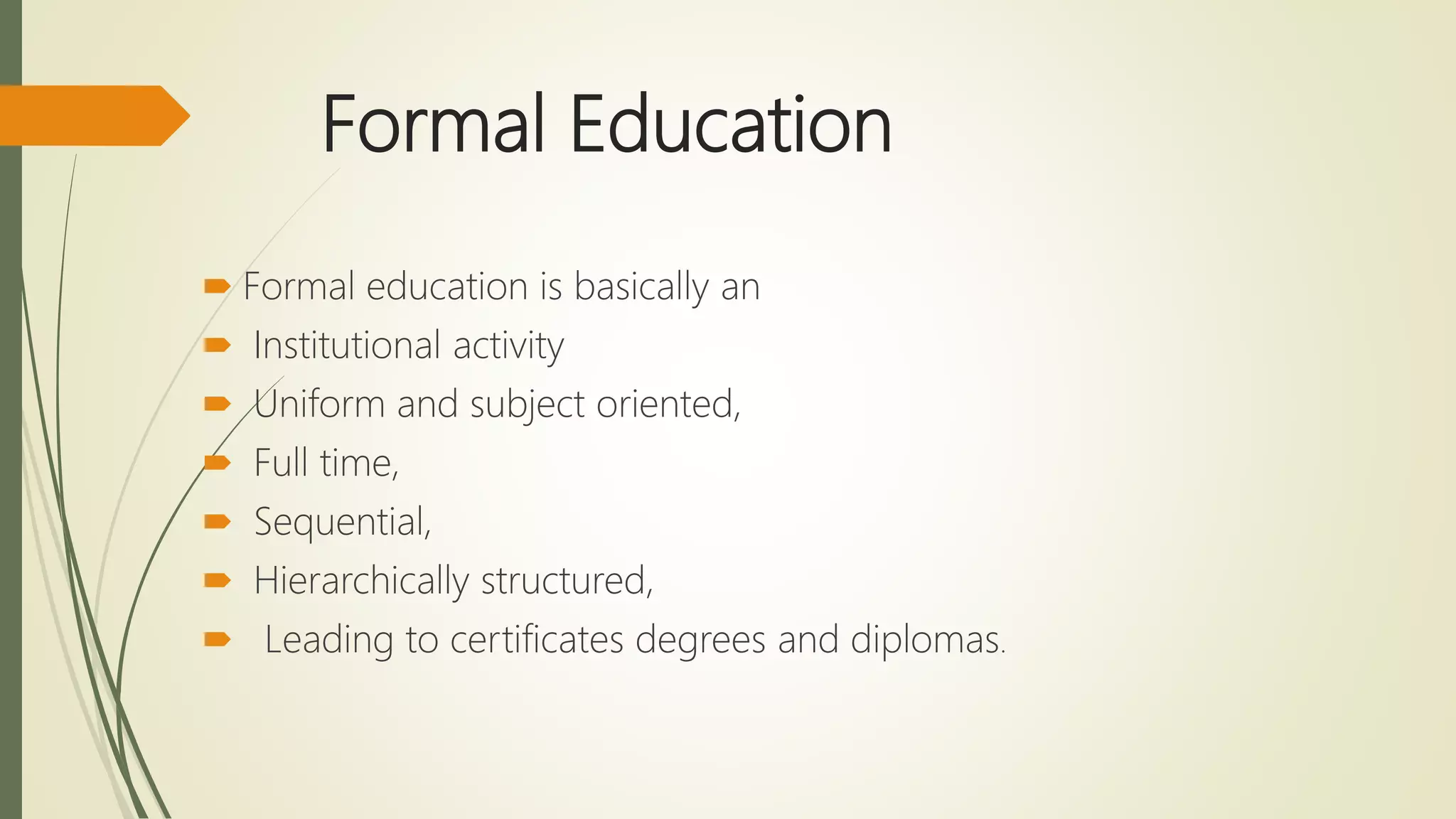 Concept of education & Meaning | PPTX