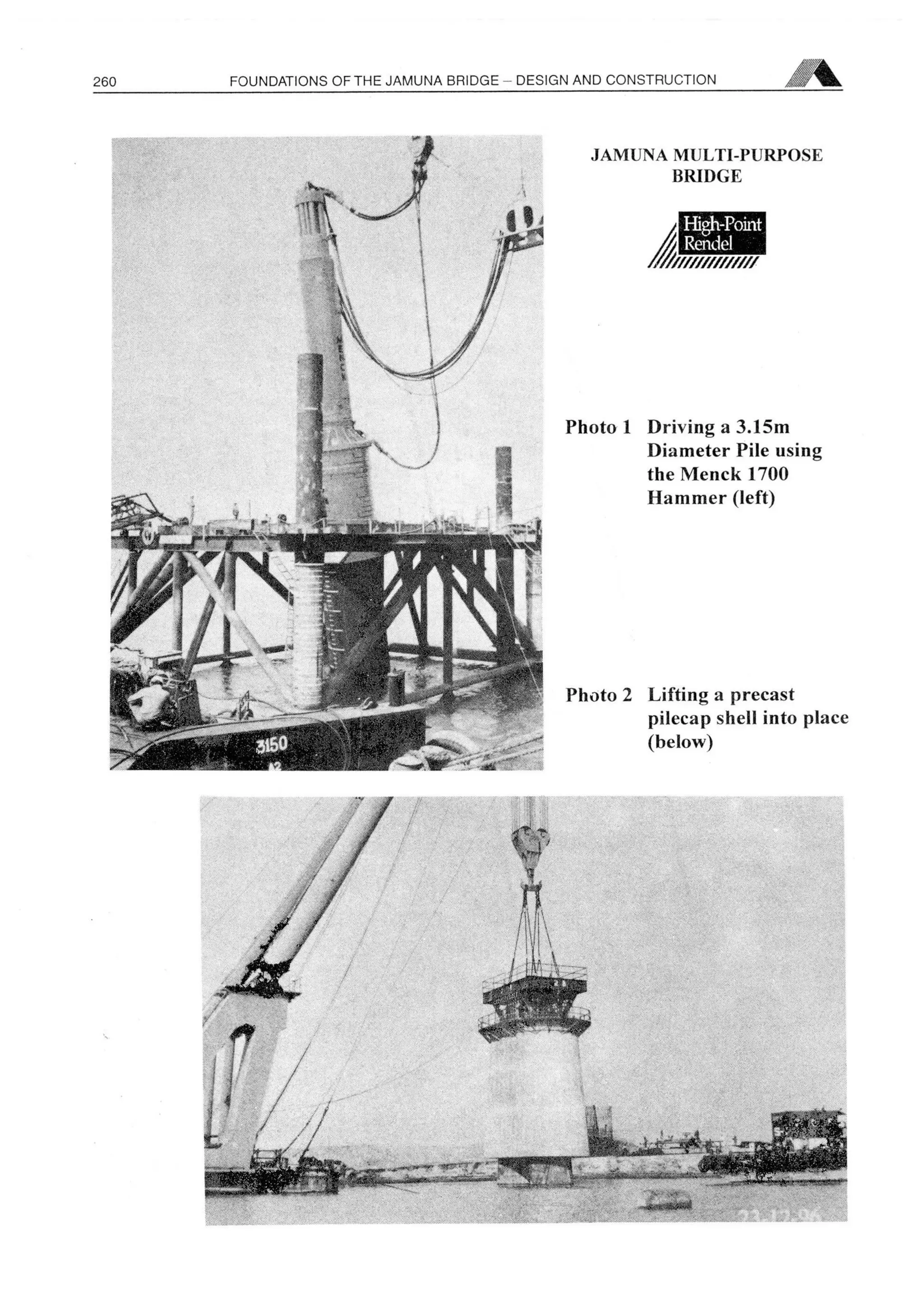 Foundation of Jamuna Bridge , method construction | PDF