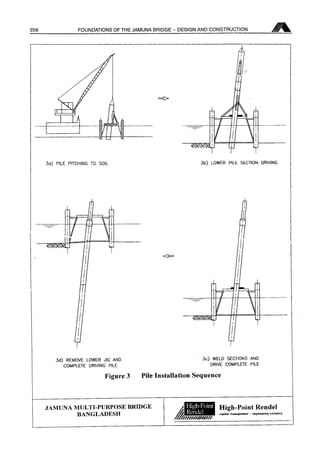 Foundation of Jamuna Bridge , method construction | PDF