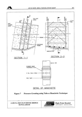 Foundation of Jamuna Bridge , method construction | PDF