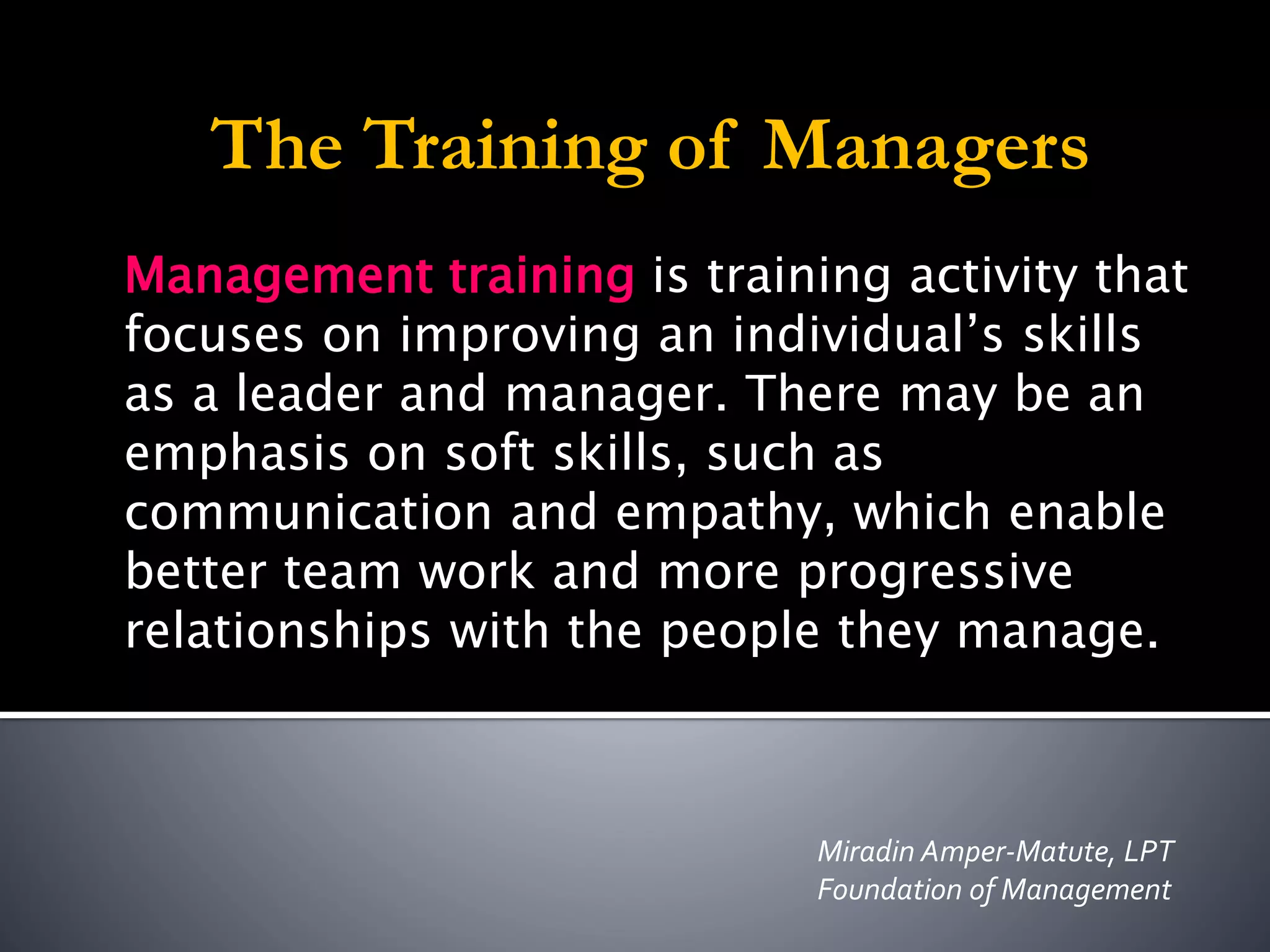 Foundation of management Chapter 1 | PPTX