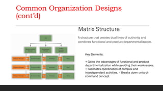 Foundation of organizational structure | PDF