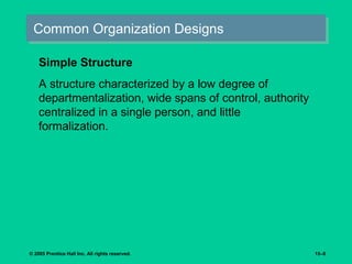 Foundation of organization structure | PPT