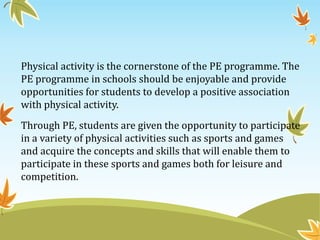 Foundation of PE | PPTX