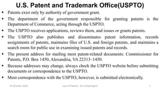 Foundation of patent law | PPTX