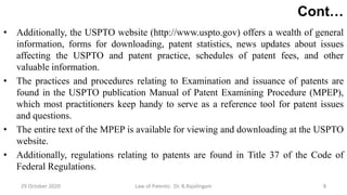 Foundation of patent law | PPTX