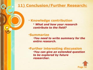 Foundation of Research Writing | PPT