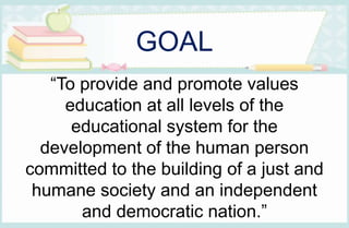 Foundation of Values Education | PPTX