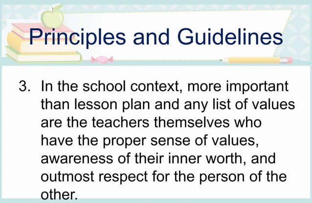 Foundation of Values Education | PPTX | Education