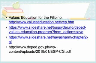 Foundation of Values Education | PPTX