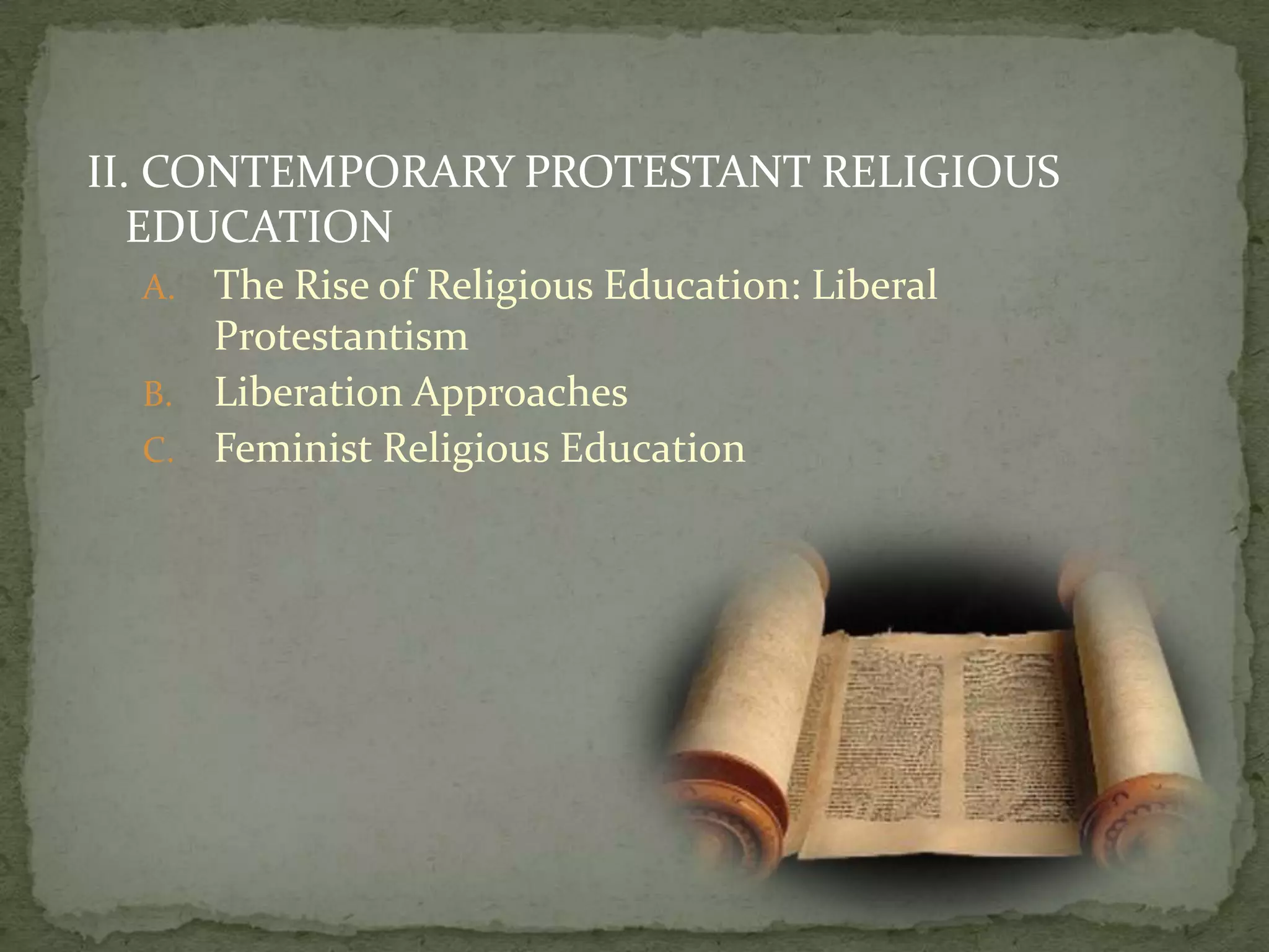 Foundation of Christian Education | PPTX