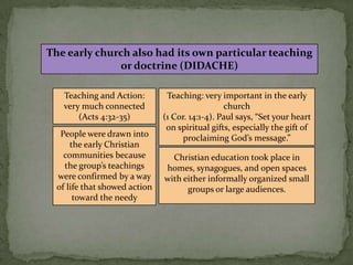 Foundation of Christian Education | PPTX