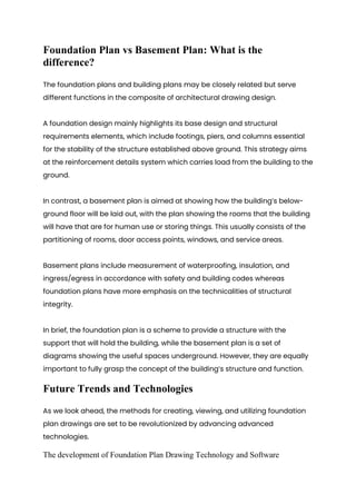 Foundation Plan Drawing: What is It and Why Do You Need It 2025 | PDF