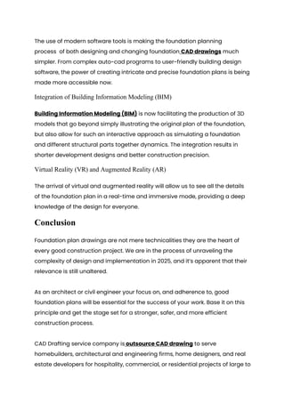 Foundation Plan Drawing: What is It and Why Do You Need It 2025 | PDF