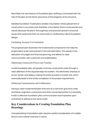 Foundation Plan Drawing: What is It and Why Do You Need It 2025 | PDF