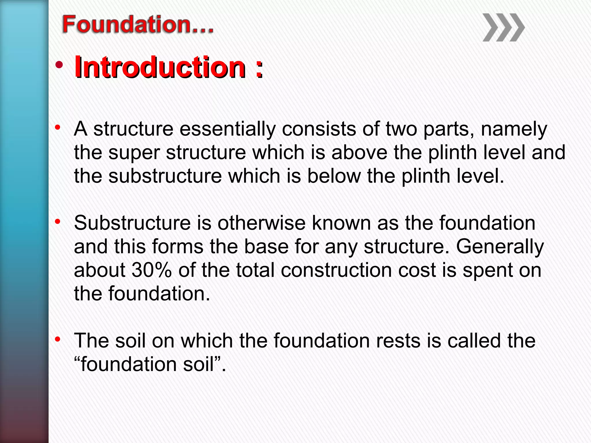 Foundation ppt | PPT