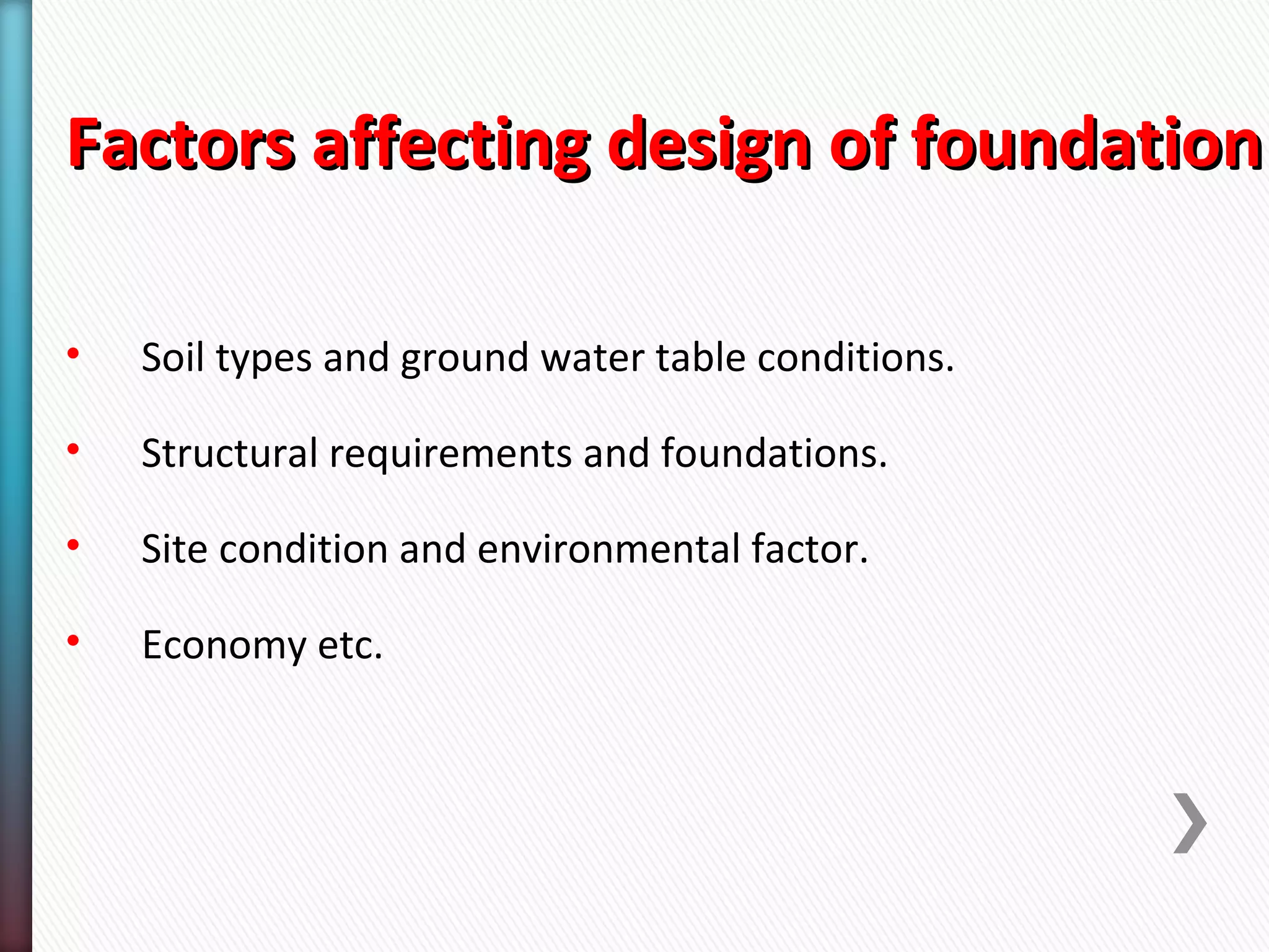 Foundation ppt | PPT