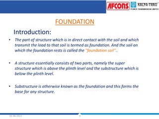 Foundation and types | PPTX