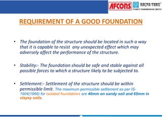 Foundation and types | PPTX