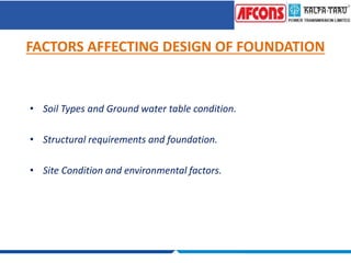 Foundation and types | PPTX