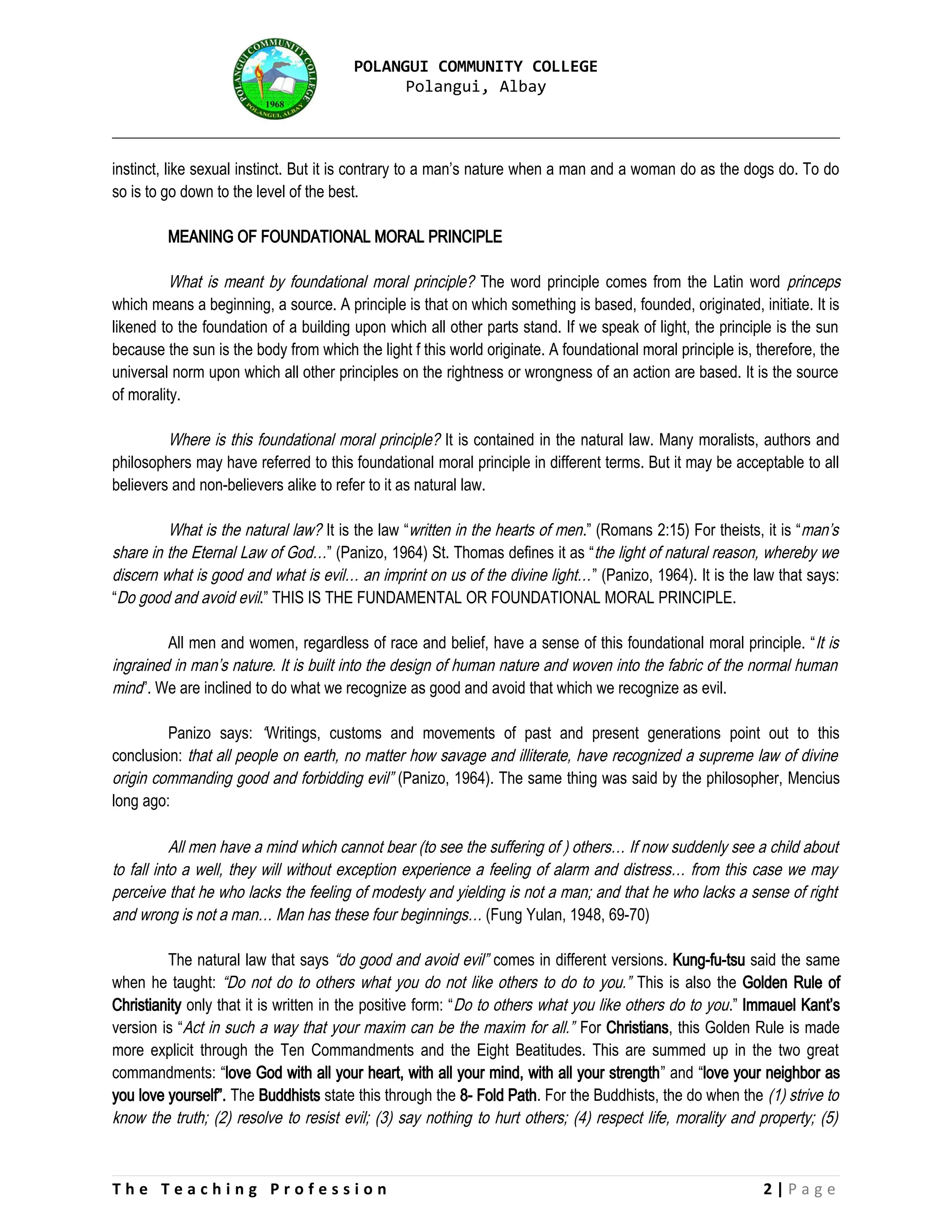 Foundation Principle of Morality and you.pdf