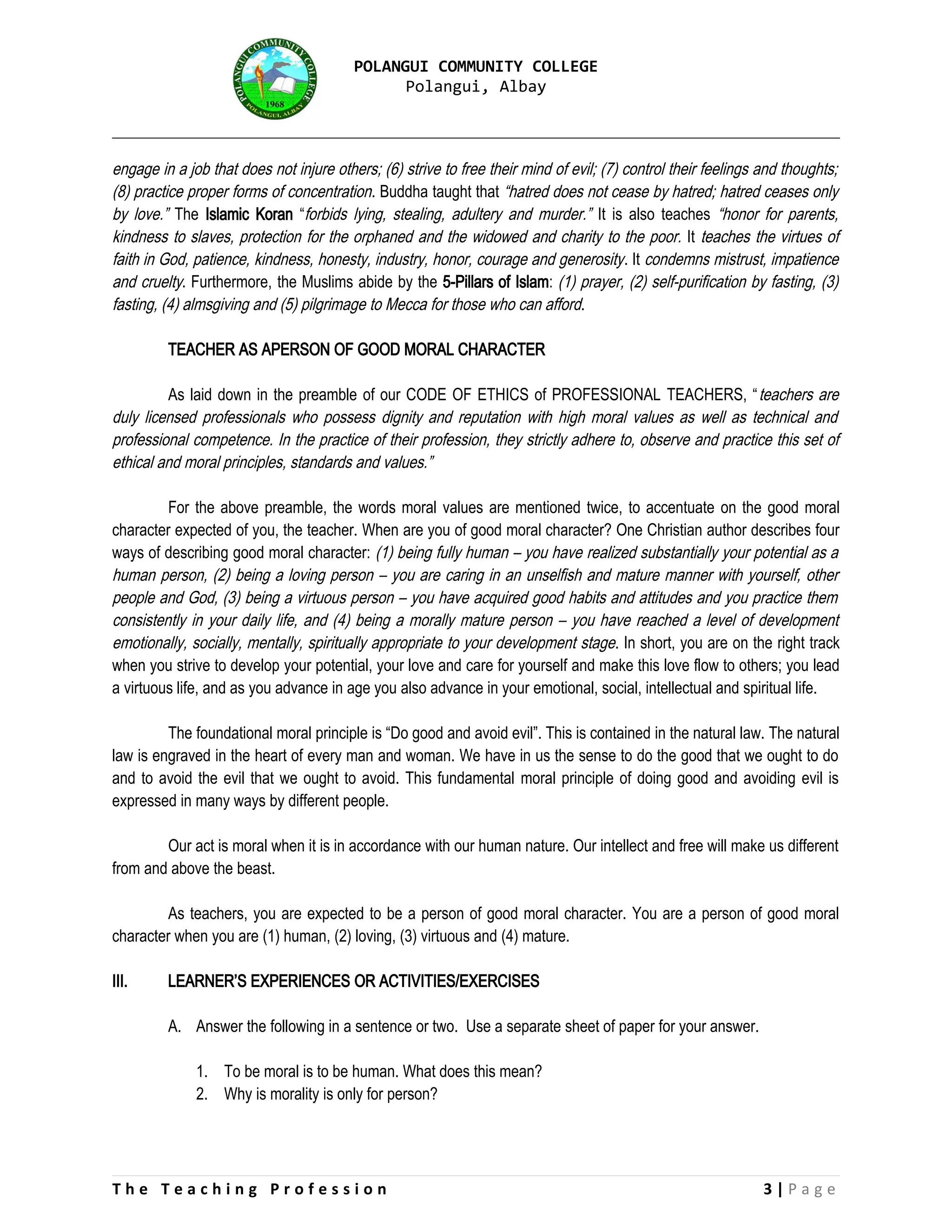 Foundation Principle of Morality and you.pdf