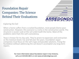 Foundation Repair Companies: The Science Behind Their Evaluations | PPT