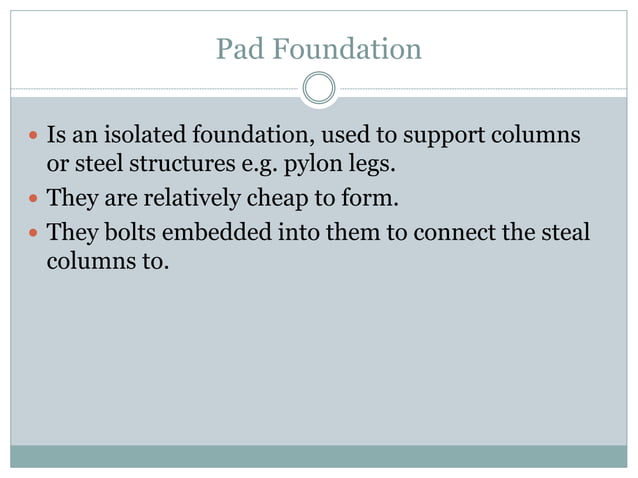Foundations | PPT