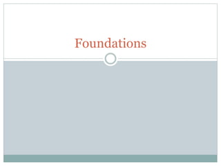 Foundations | PPTX