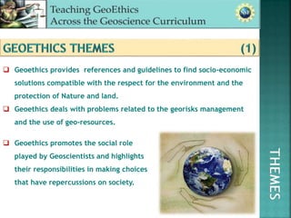 Foundations of Geoethics | PPTX