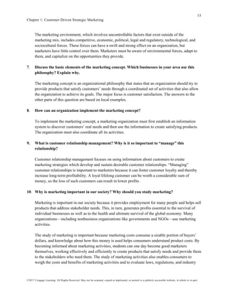 Foundations of Marketing 7th Edition Pride Solutions Manual | PDF