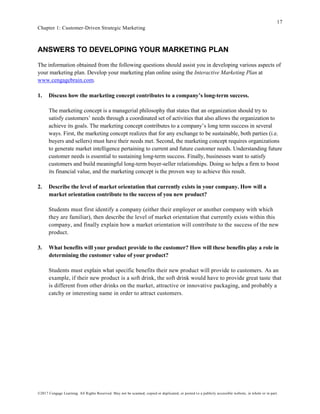 Foundations of Marketing 7th Edition Pride Solutions Manual | PDF