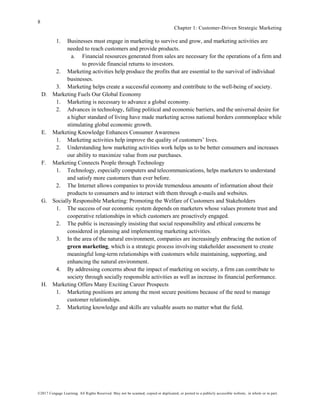 Foundations of Marketing 7th Edition Pride Solutions Manual | PDF