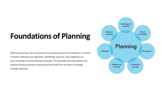 Foundations-of-Planning ppt. Slides powerpoint | PPT