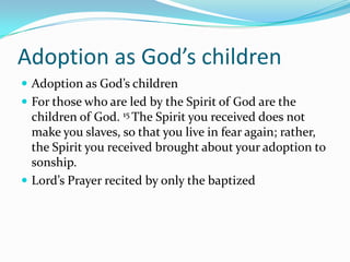 Foundations part03-baptism | PPTX