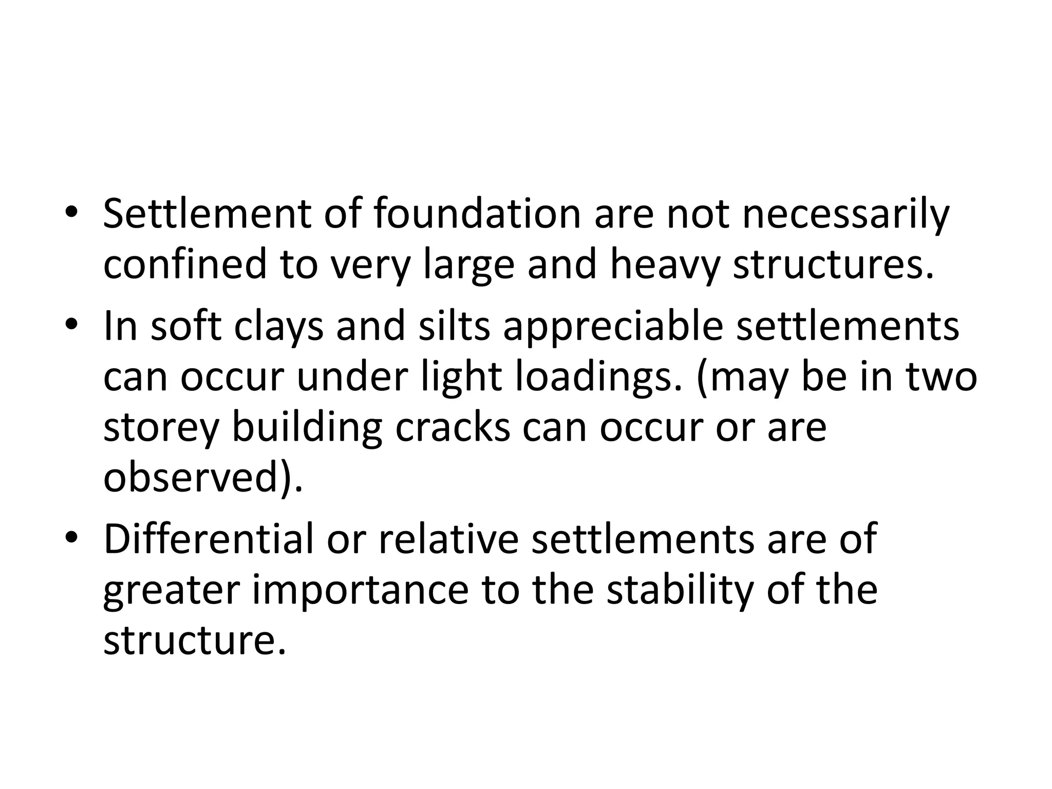 Foundation Settlement, effect, causes and solution | PPTX