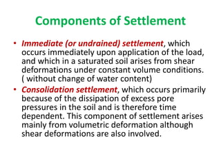 Foundation Settlement, effect, causes and solution | PPTX