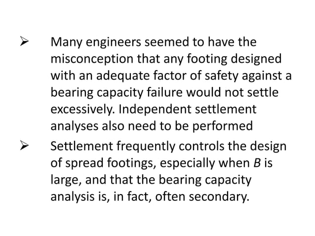 Foundation Settlement, effect, causes and solution | PPTX
