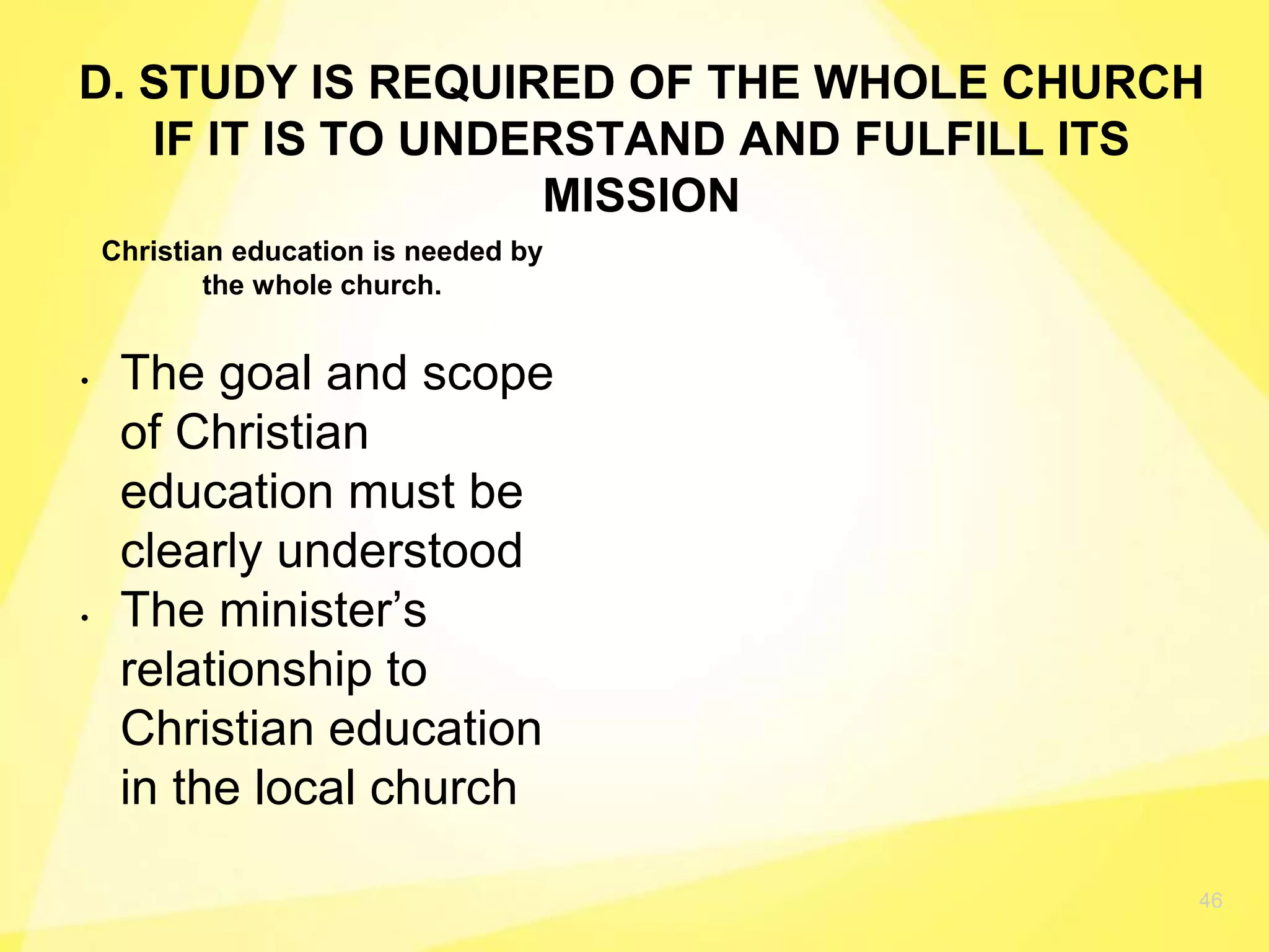 FOUNDATIONS FOR PURPOSEFUL CHURCH ADMINISTRATION (Lecture).ppt