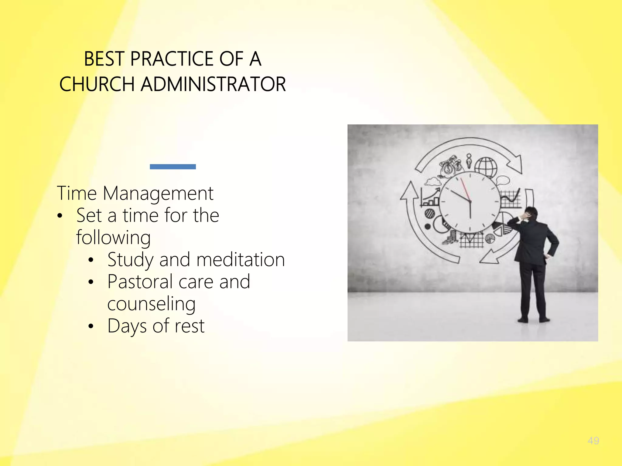 FOUNDATIONS FOR PURPOSEFUL CHURCH ADMINISTRATION (Lecture).ppt